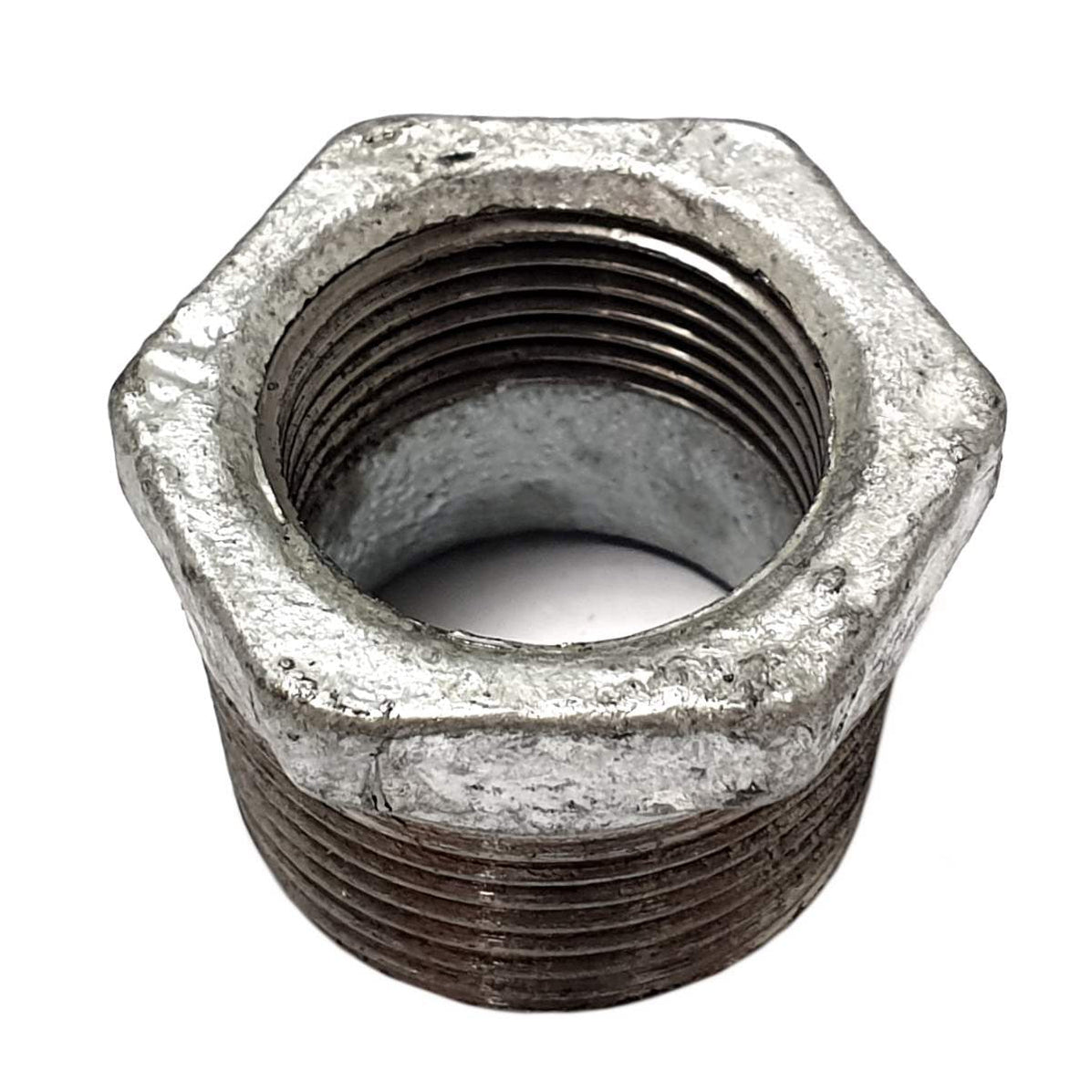 Galvanized steel reduction Mal/Fem decorative plumbing — styleindus