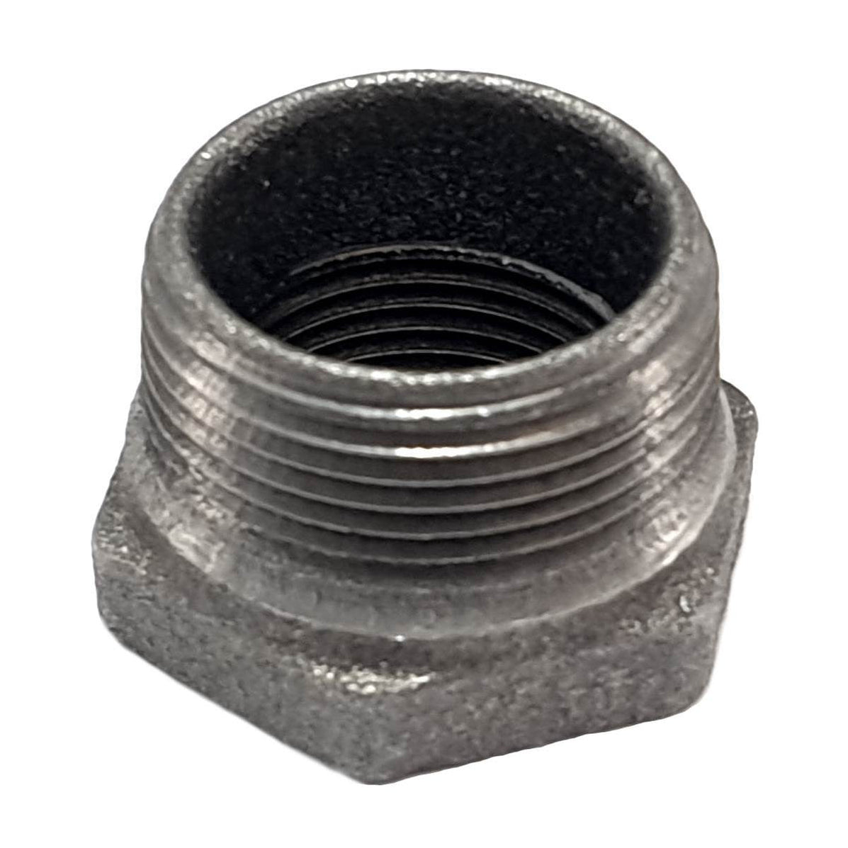 Redução de ferro fundido preto Mal/Fem para decoração industrial ...