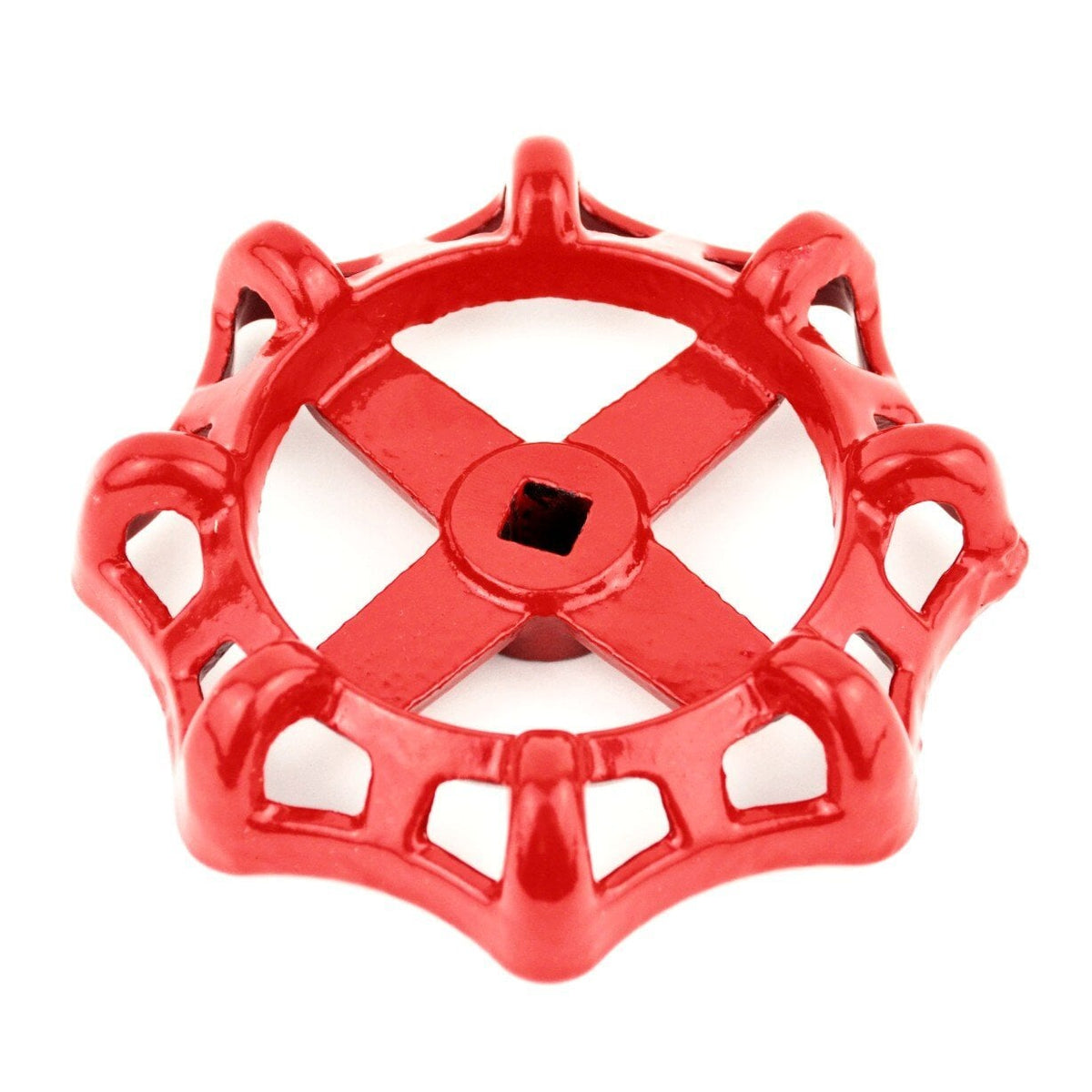 Volant rouge 125mm de vanne — styleindus