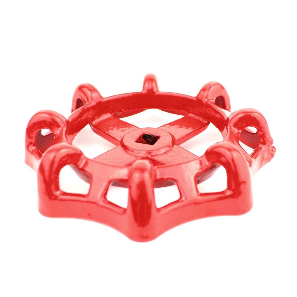 Volant rouge 125mm de vanne — styleindus