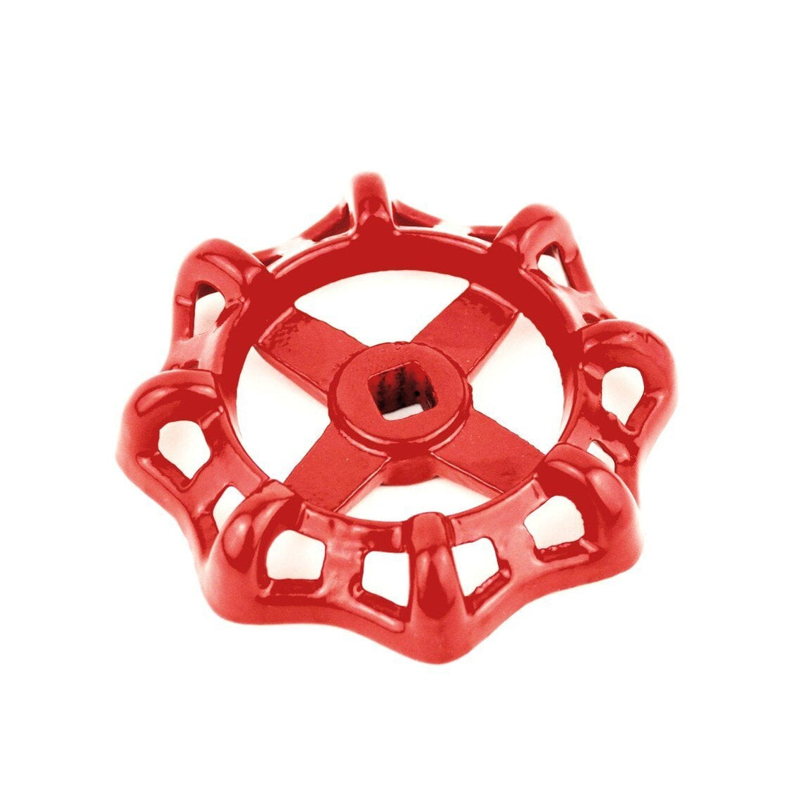 Volant rouge 98mm de vanne — styleindus